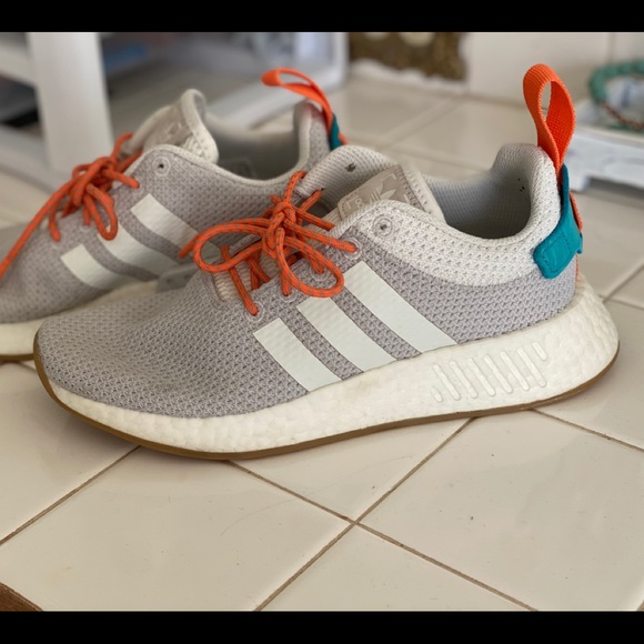 adidas | Shoes | Nmd R2 Adidas Miami Dolphins | Poshmark